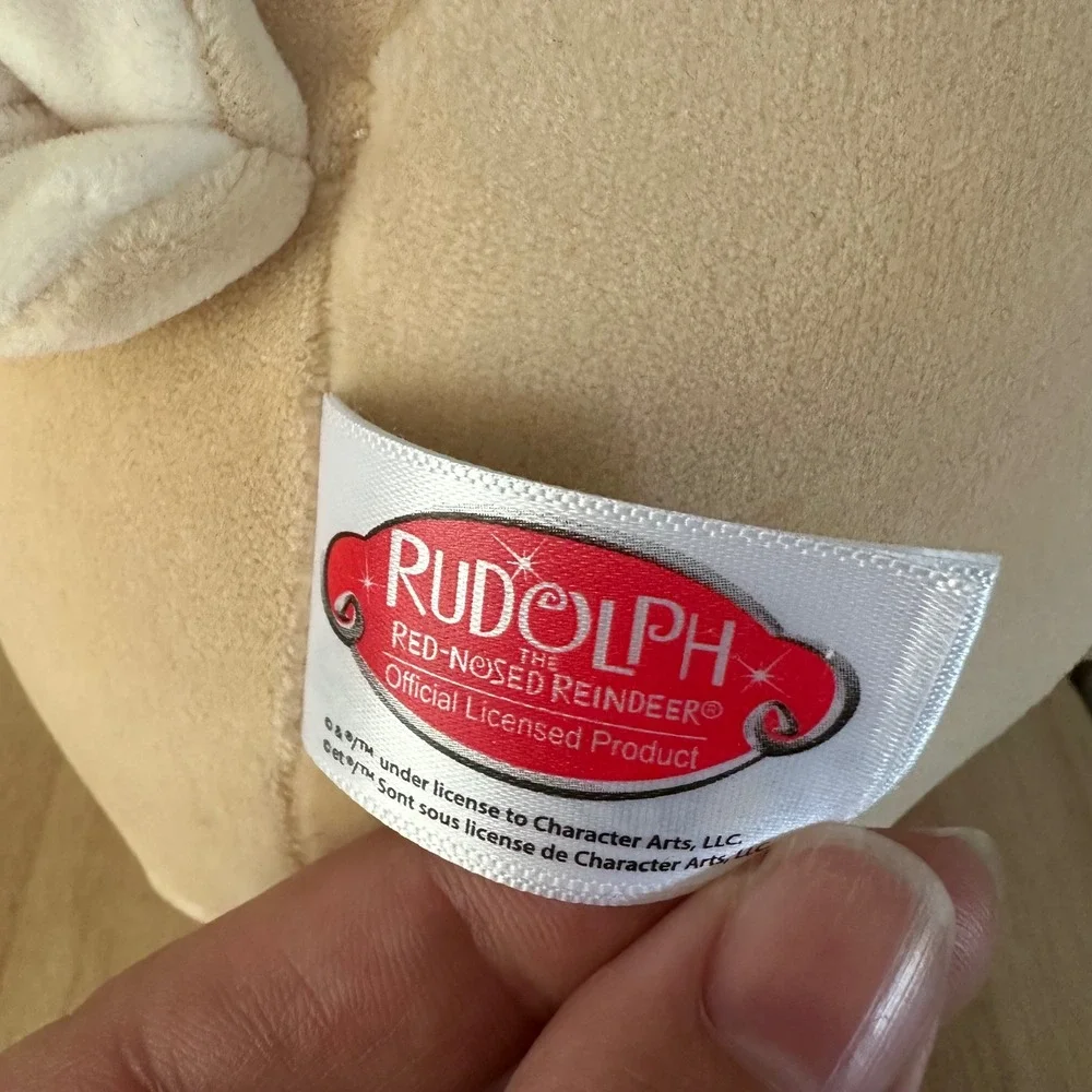 Squishmallows | Toys | Squishmallow Rudolph The Red Nose Reindeer 8 ...